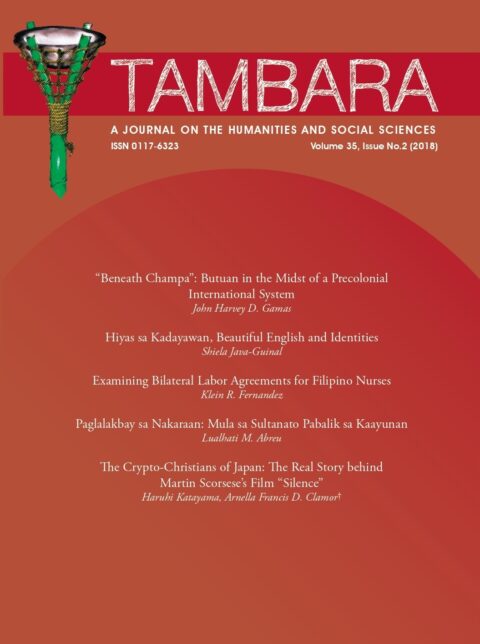 Volume 35, Issue No. 2 | Tambara